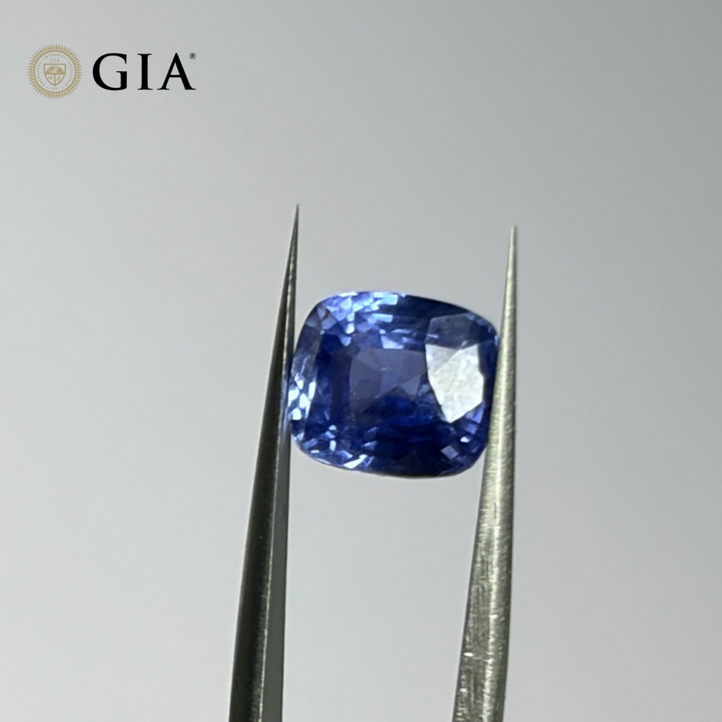 3.40 Ct GIA Certified Sri Lanka Natural Blue Sapphire - No Heat ...